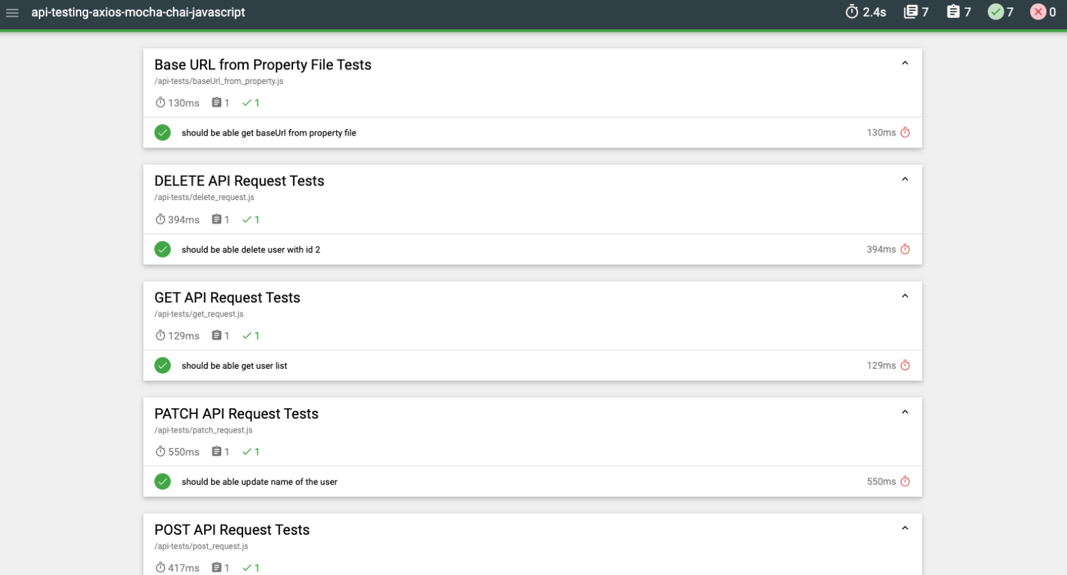 API Automation using Axios, Mocha, Chai and JavaScript - Code with MMAK